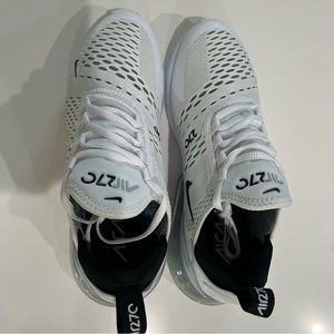 Nike | Shoes | Mens Nike Air Max 27 White Black Gym Ah805000 Brand New ...